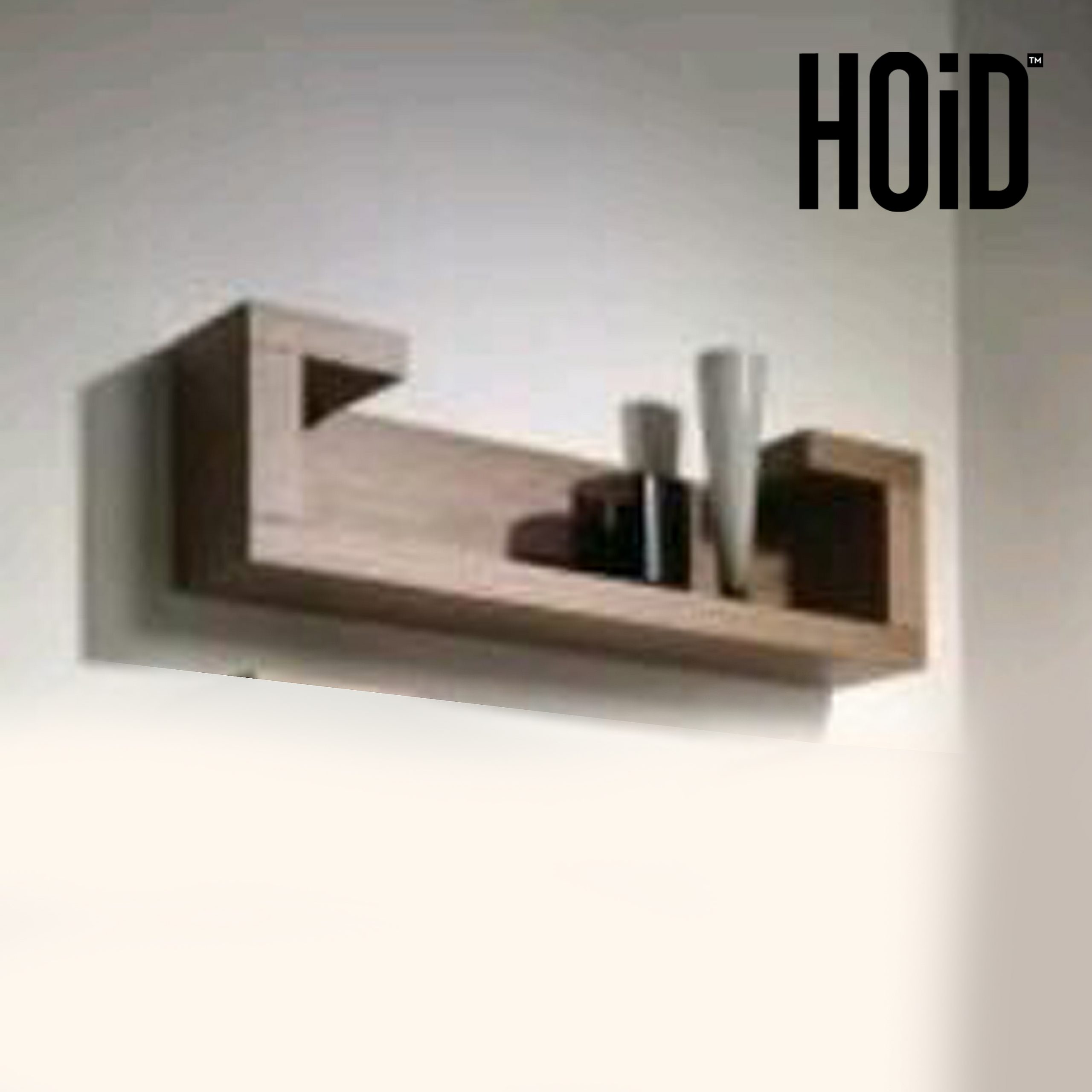 1 Modern Hooked Wall Shelf - HOiD.pk