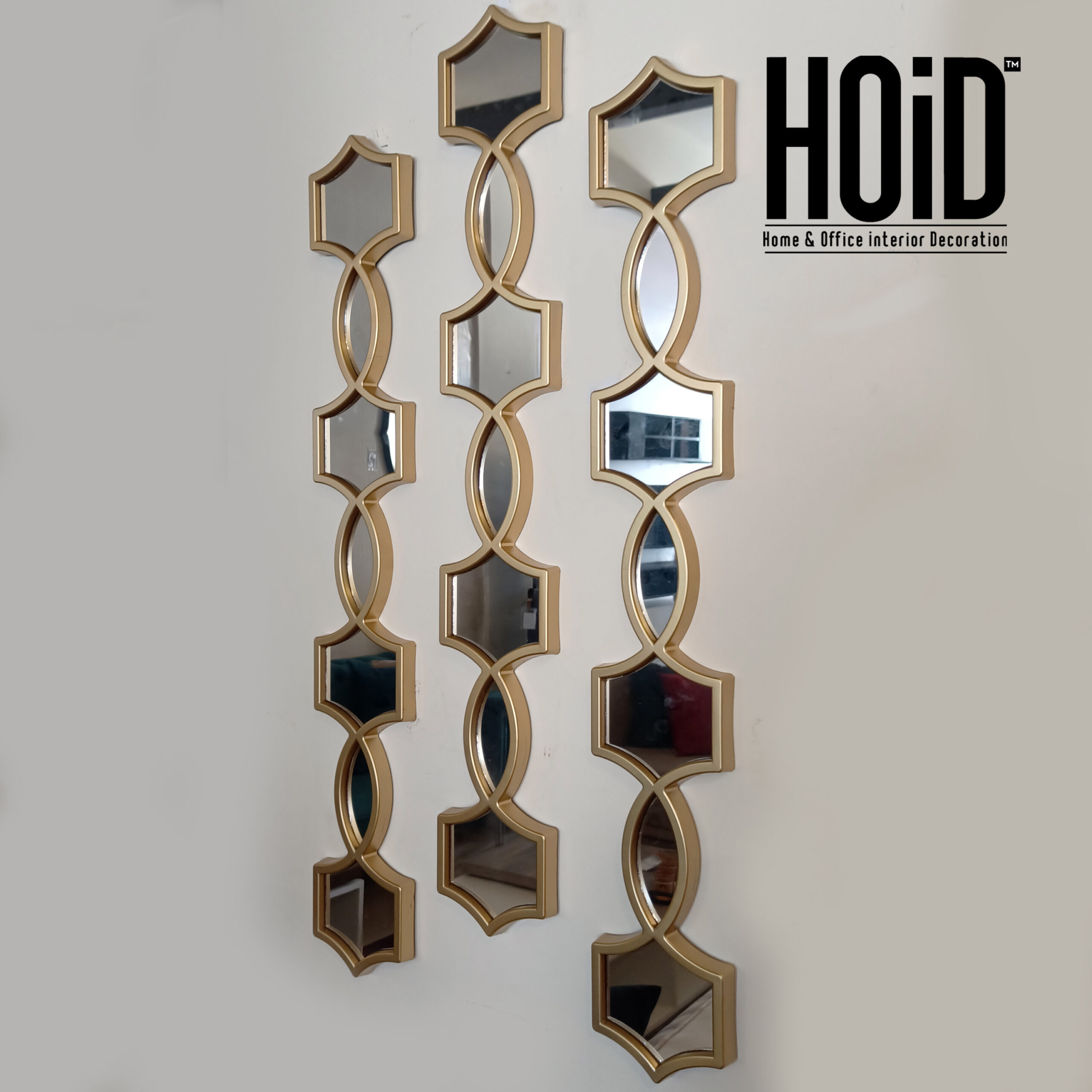 Ariz Set of 3 Wall Mirror - HOiD.pk