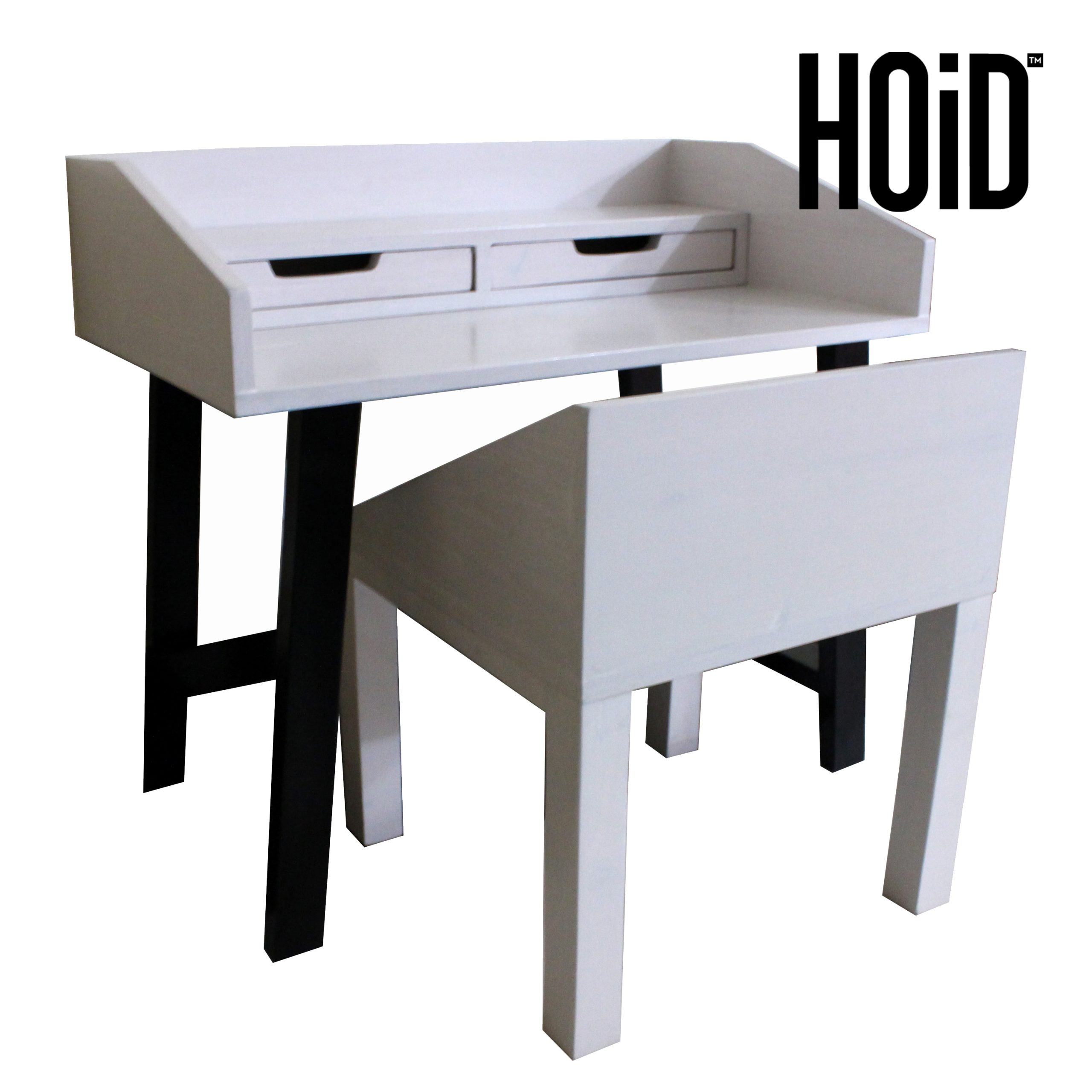 Dio Table with 2 Drawers & 1 Chair - HOiD.pk