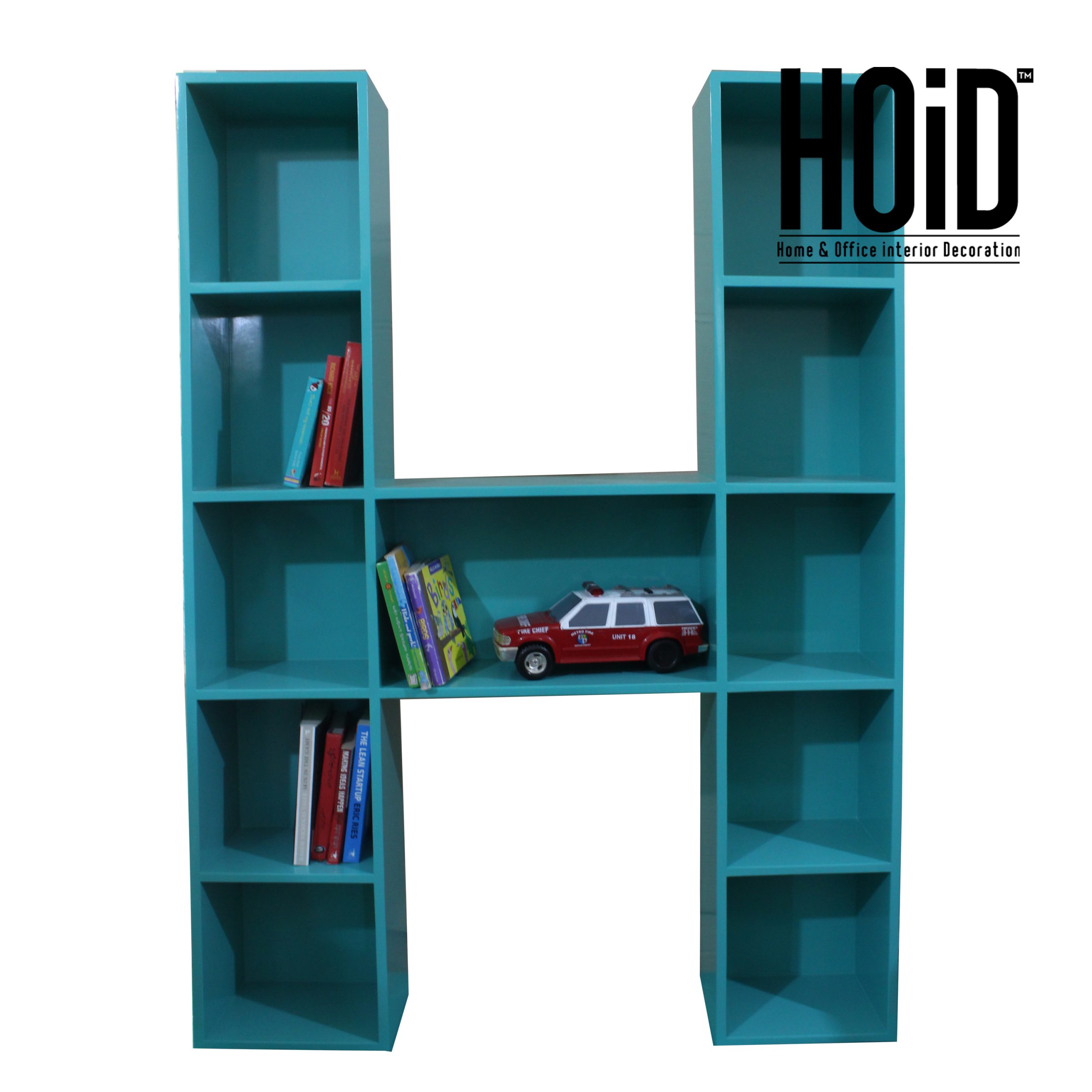 H Alphabet Shaped Floor Shelf - HOiD.pk