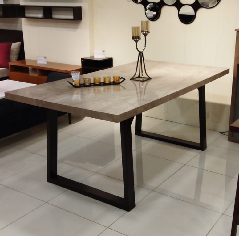 Omega Dining Table in 6.5 ft – HOiD.pk