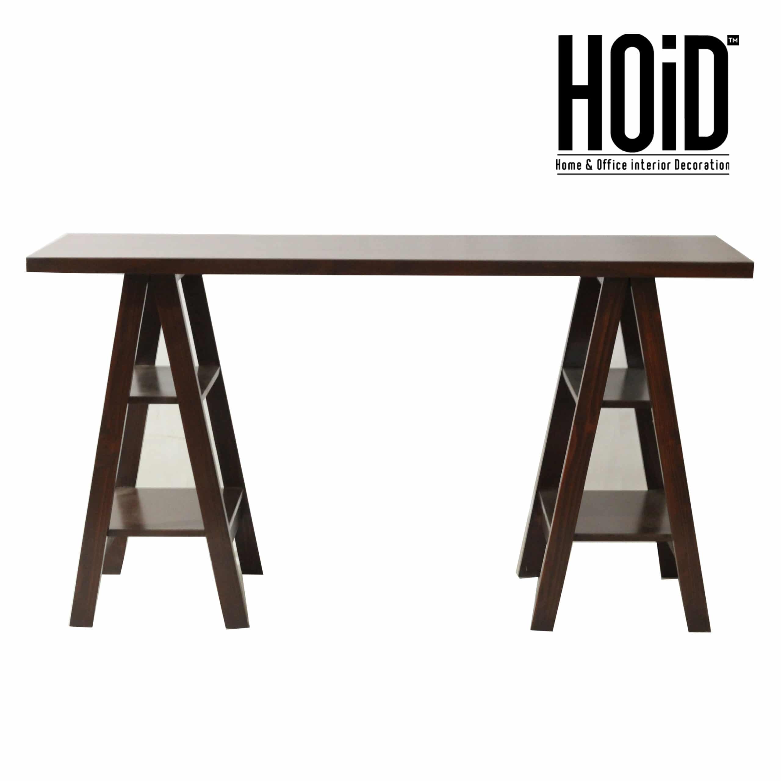 Ovi! Study Table with Storage Shelves in Melamine - HOiD.pk