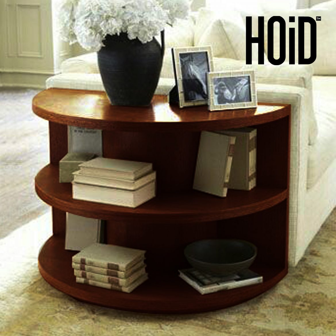 Redon Semi Circle Side Table – HOiD.pk