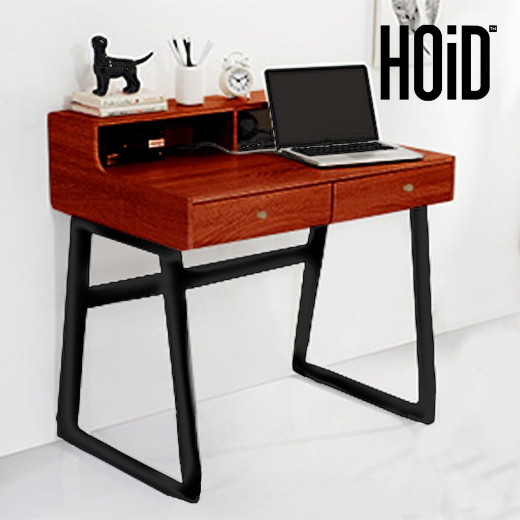 Elish! E Shaped Study Table with Storage Shelves – HOiD.pk