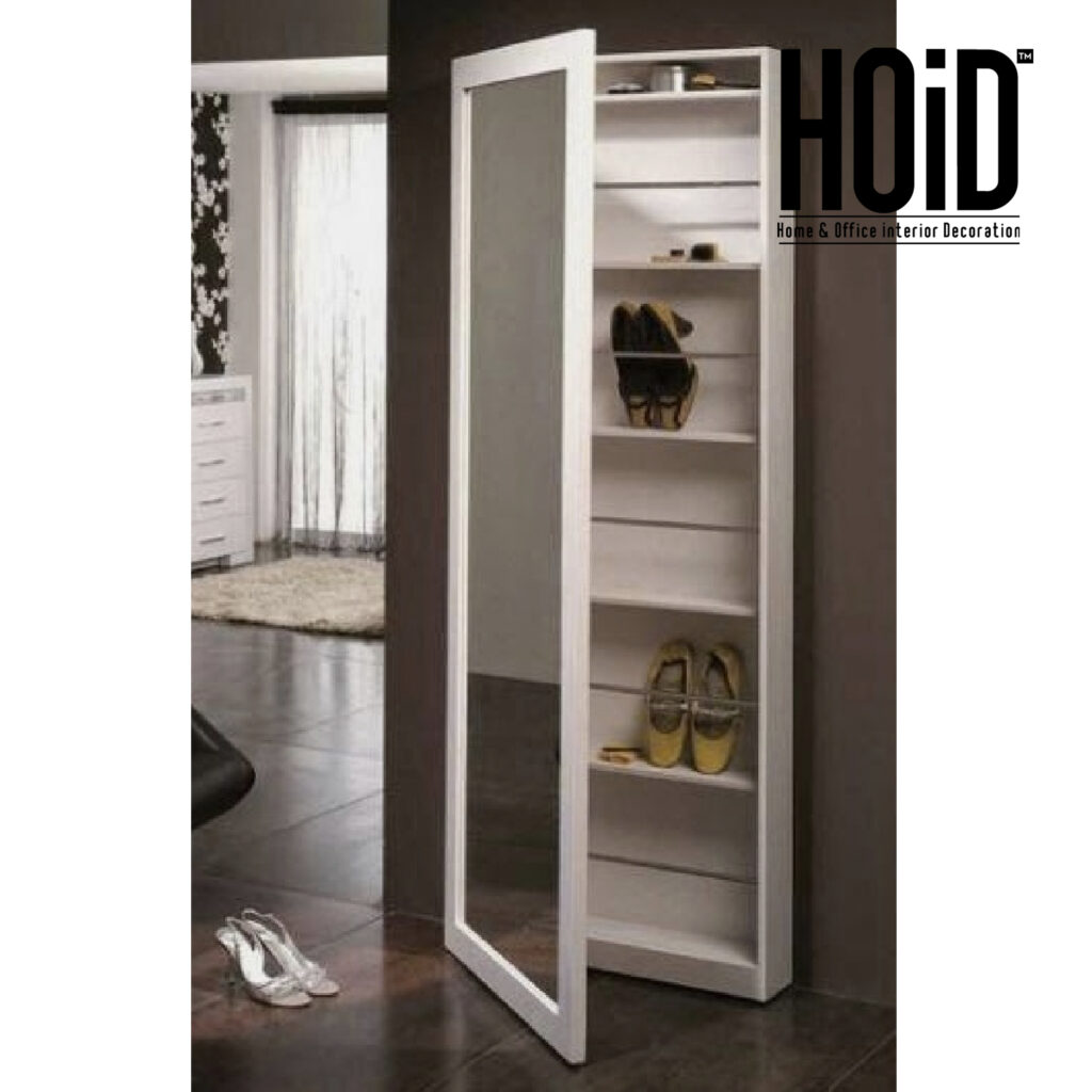 Uni! Storage Standing Mirror Unit in Melamine – HOiD.pk