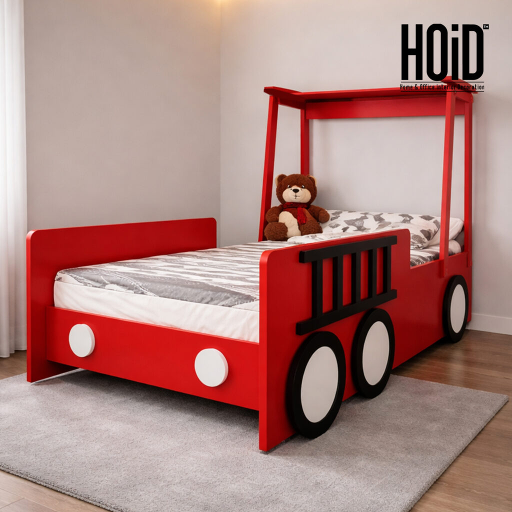 Fire Engine Single Size Bed - HOiD.pk
