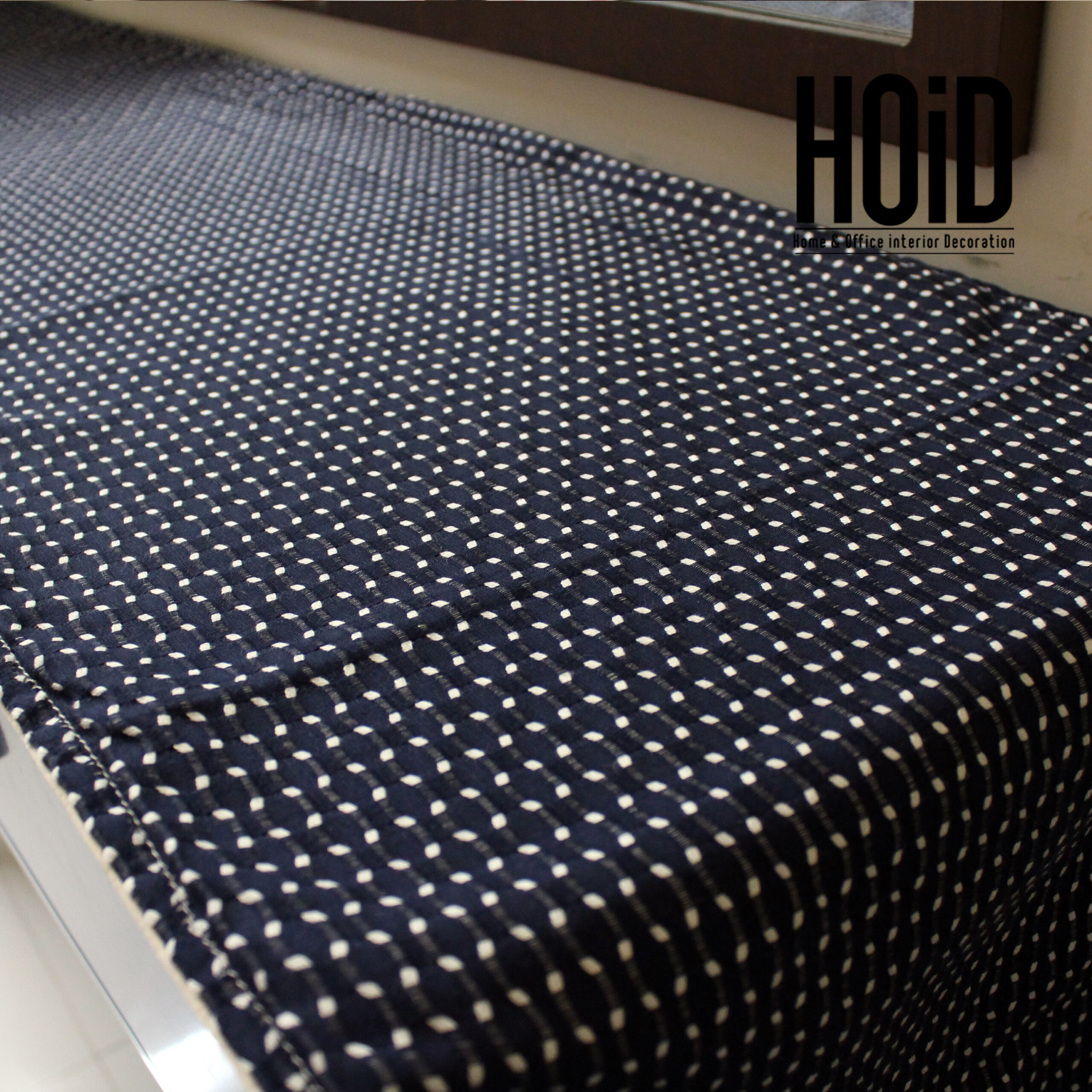 Blue Polka Dots Table Runner – 7 ft – HOiD.pk