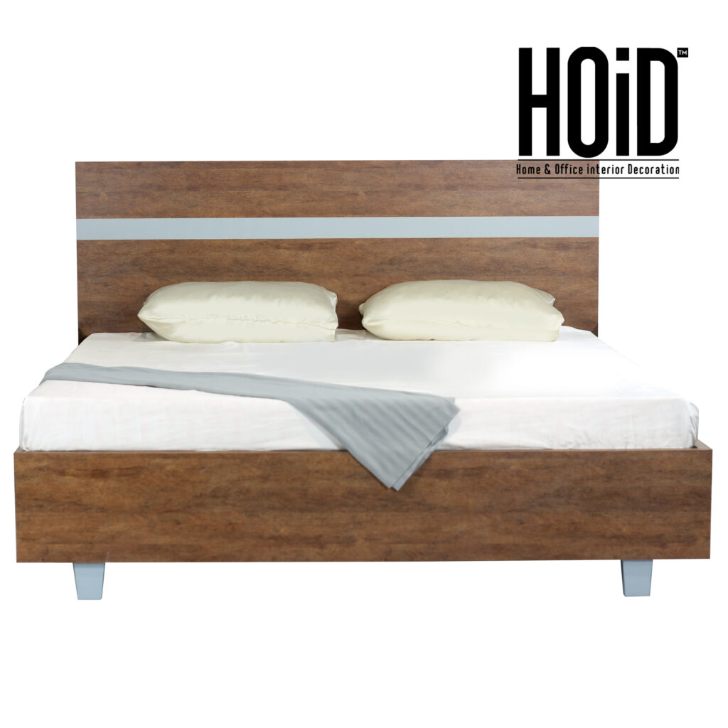 Droll Bed, 2 Side Tables, Dresser & Mirror, 3 Door Wardrobe – HOiD.pk