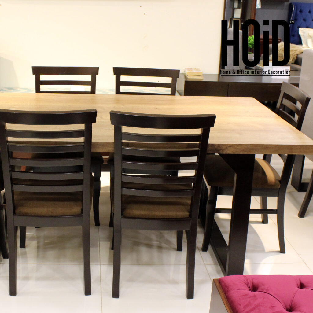 Omega Dining Table with 8 Chairs – HOiD.pk