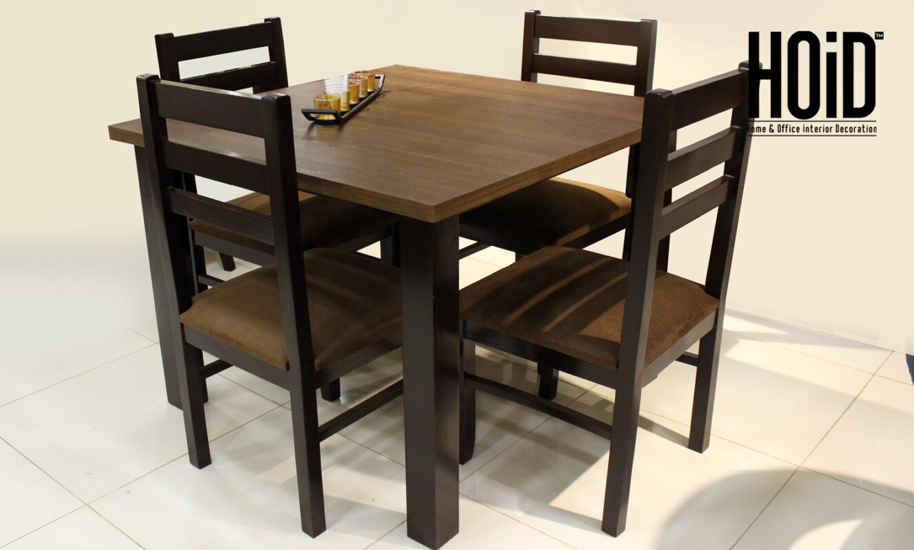 Kez! 4 Seater Dining Table with Comida Chairs – HOiD.pk