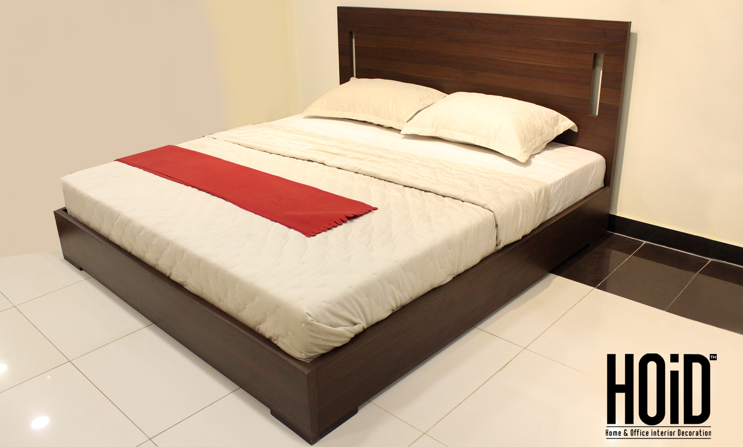 Madera! Melamine Bed – HOiD.pk