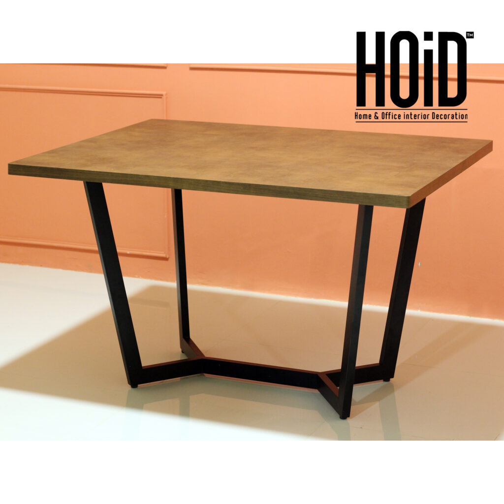Nosot! Dining Table with Rod Iron Base in 4 ft – HOiD.pk