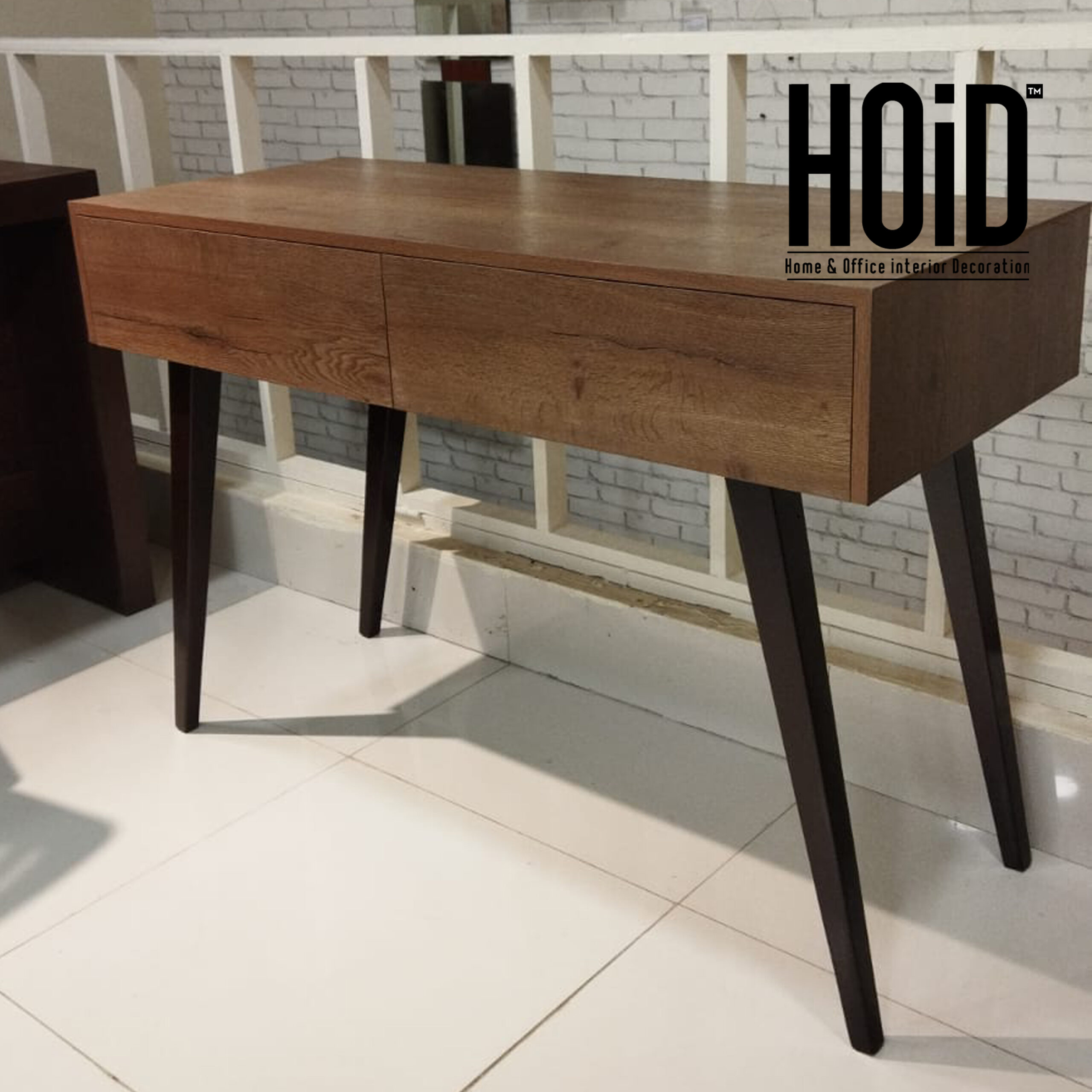 Stage Study Desk with 2 Drawers - HOiD.pk