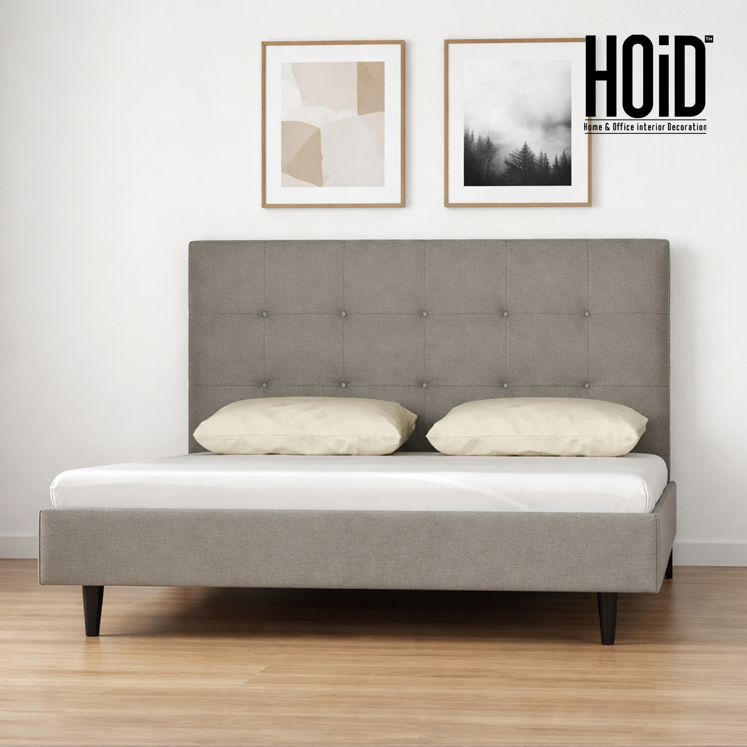 Record Fabric Bed - HOiD.pk