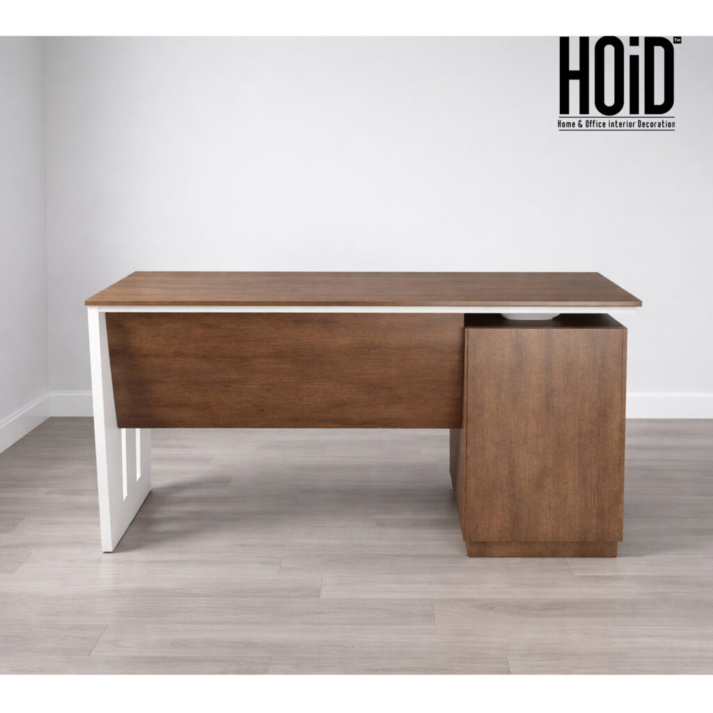 Zara Office Table with 3 Drawers in 5 Feet Length - HOiD.pk