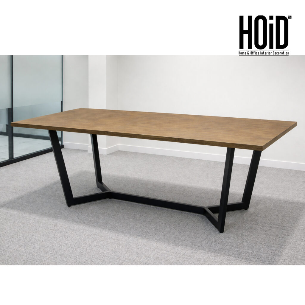 Nosot! Table with Rod Iron Base in 8 ft Length - HOiD.pk
